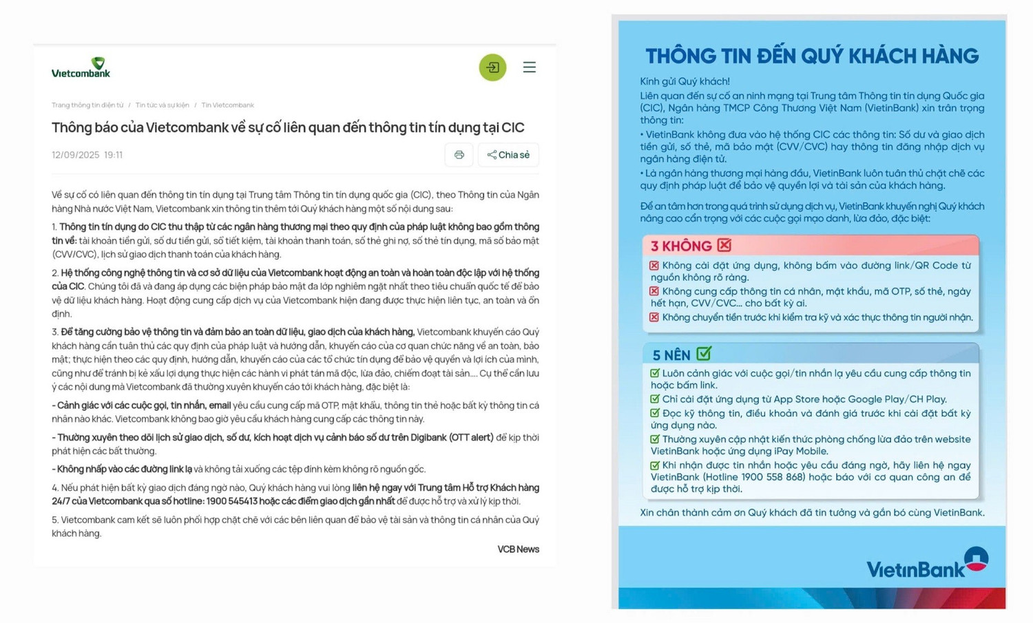Cảnh báo sau sự cố CIC: Nâng cao an toàn dữ liệu tín dụng | Báo Nhân ...