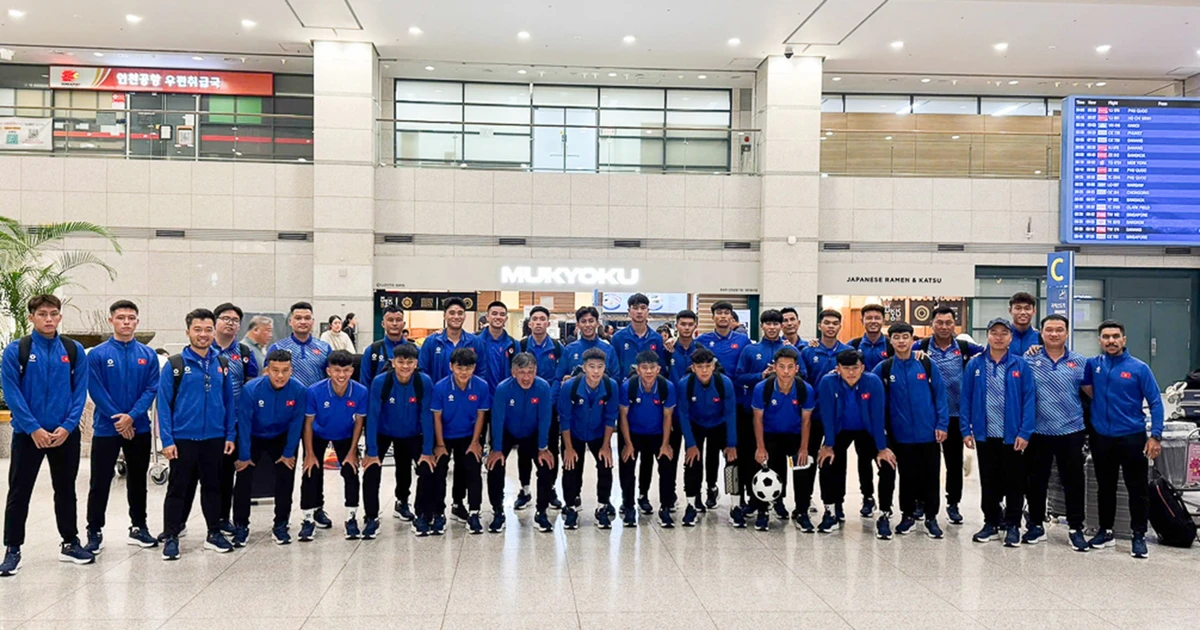 U18 Việt Nam sẵn sàng tranh tài tại Seoul Eou Cup 2025 | Báo Nhân Dân điện tử