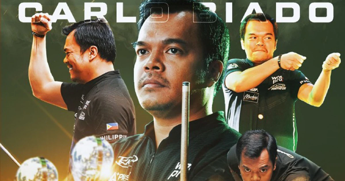 World Pool Championship 2025: Carlo Biado lên ngôi vô địch thế giới lần thứ 2 | Báo Nhân Dân điện tử