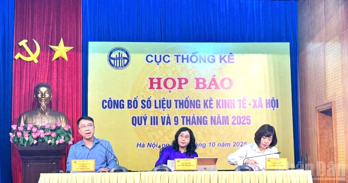 GDP 9 tháng năm 2025 ước tăng 7,85% so cùng kỳ 2024 | Báo Nhân Dân điện tử