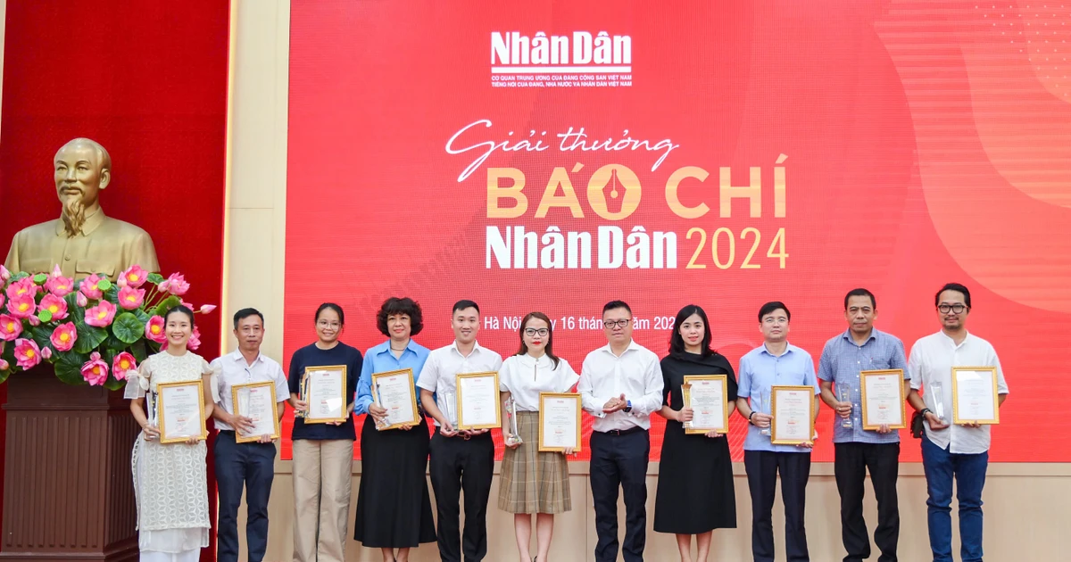 Báo Nhân Dân kỷ niệm 100 năm Báo chí cách mạng Việt Nam và trao Giải ...