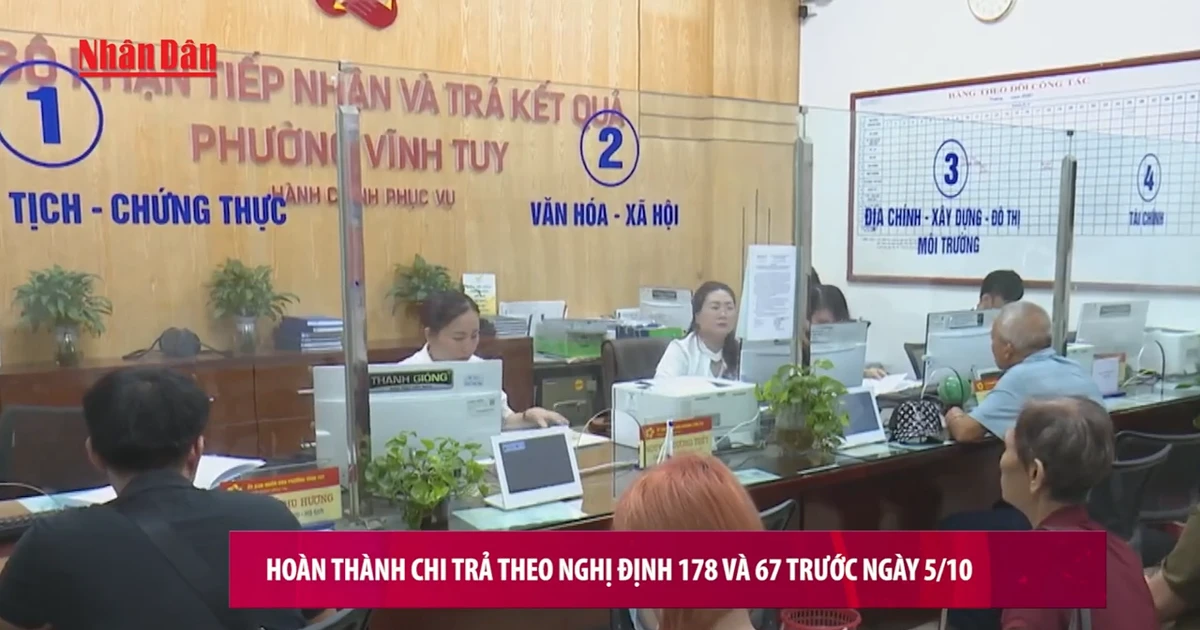 Thủ tướng yêu cầu hoàn tất chi trả theo Nghị định 178, 67 trước ngày 5/ ...