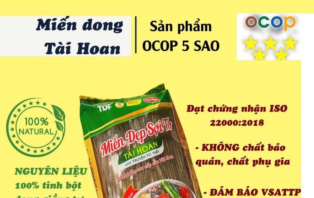 Miến dong Tài Hoan-Thực phẩm-Miến dong | Báo Nhân Dân điện tử