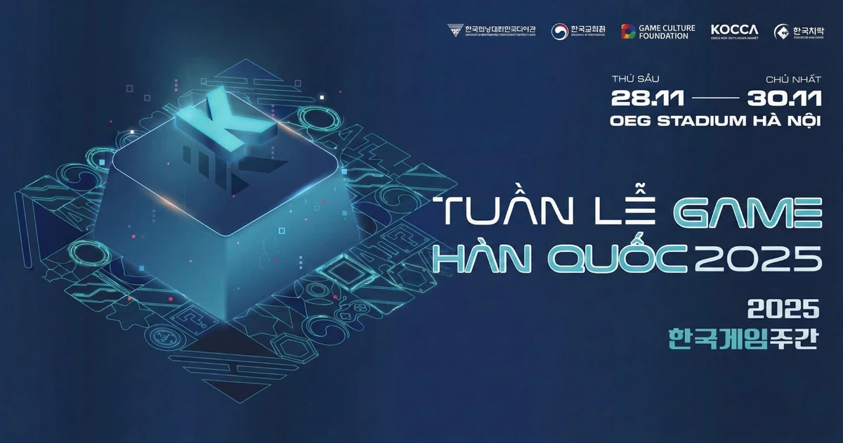 Tuần lễ game Hàn Quốc 2025 tại Hà Nội