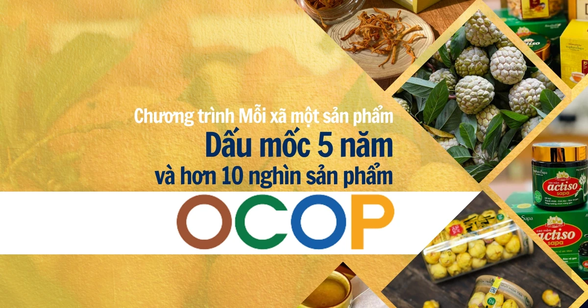 Dấu mốc 5 năm và hơn 10 nghìn sản phẩm OCOP | Báo Nhân Dân điện tử