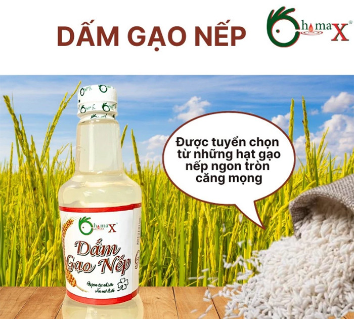 Chimax dấm gạo nếp-Thực phẩm-Dấm gạo | Báo Nhân Dân điện tử