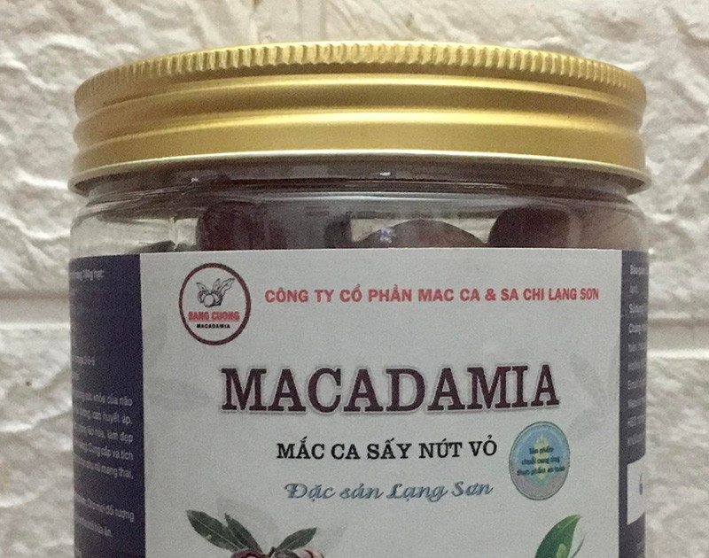 Macca sấy nứt vỏ lọ -Thực phẩm-Macca | Báo Nhân Dân điện tử
