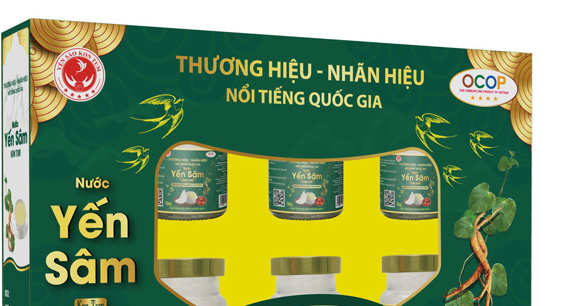 Nước yến sâm Kon Tum-Thực phẩm-Nước yến sâm | Báo Nhân Dân điện tử