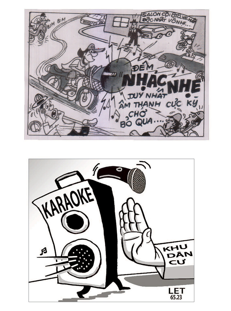 Khổ vì loa kẹo kéo | Báo Nhân Dân điện tử