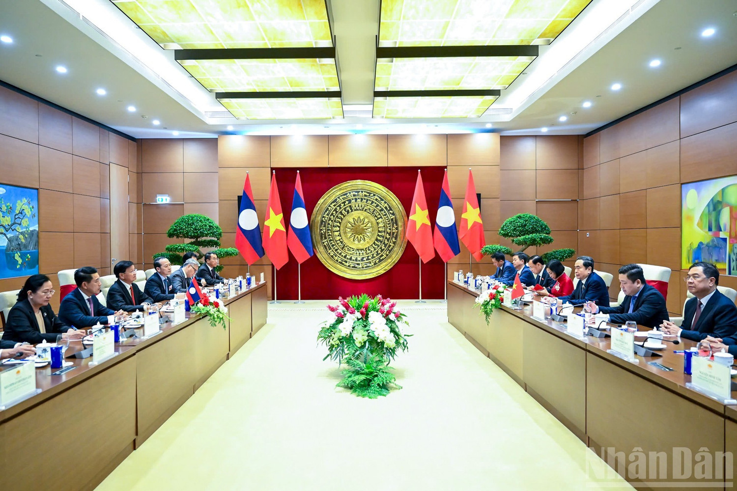 Chủ tịch Quốc hội Trần Thanh Mẫn hội kiến Tổng Bí thư, Chủ tịch nước ...