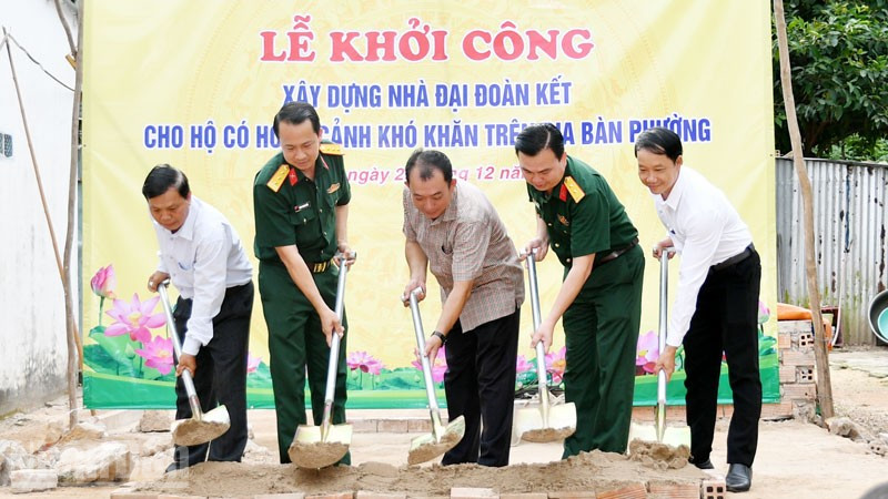 An Giang: Xây dựng 10 căn nhà cho người dân khó khăn địa bàn biên giới ...