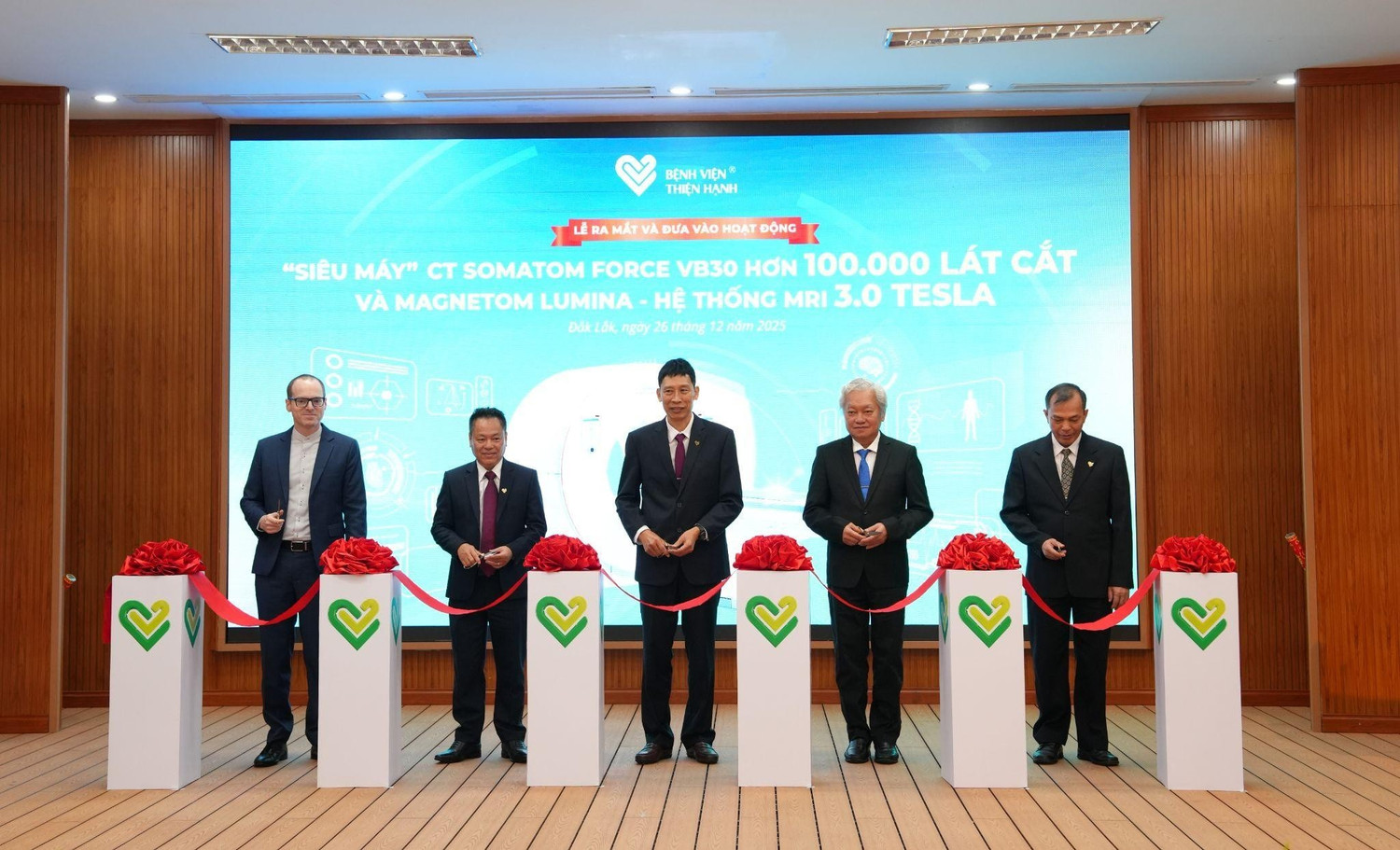 Expanding cooperation in high-tech healthcare.