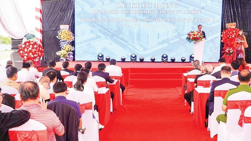 Khởi công Dự án Nhà ở xã hội Golden Square Nha Trang | Báo Nhân Dân điện tử