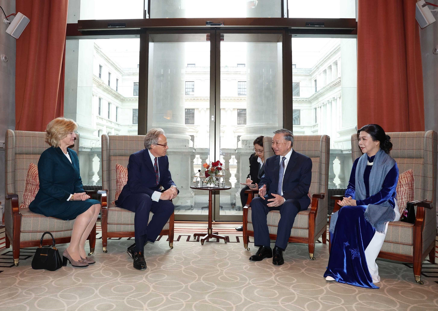 General Secretary To Lam received Duke of Richmond Charles Henry Gordon ...